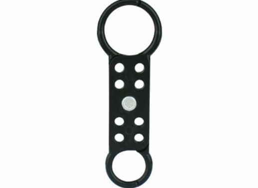 Lockout-Haspe aus Aluminium mit zwei Backen | Gemsay